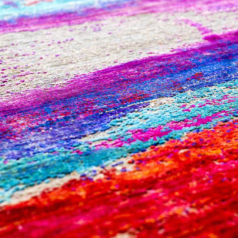Showstopping Carnaval - Bright and Colourful Rugs | The Rug Est.