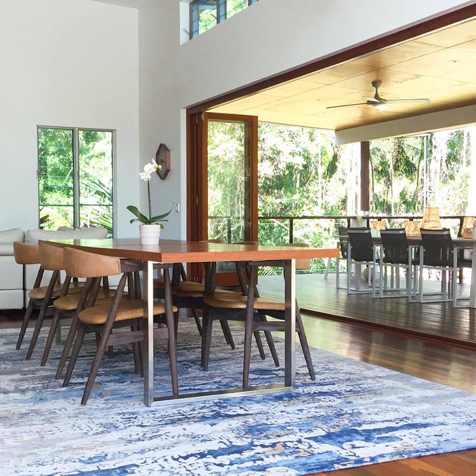 Maison Blue Jacquard | The Rug Est.